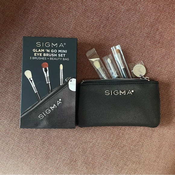 Sigma Beauty | Makeup | Sigma Beauty Glam N Go Mini Eye Brush Set ...